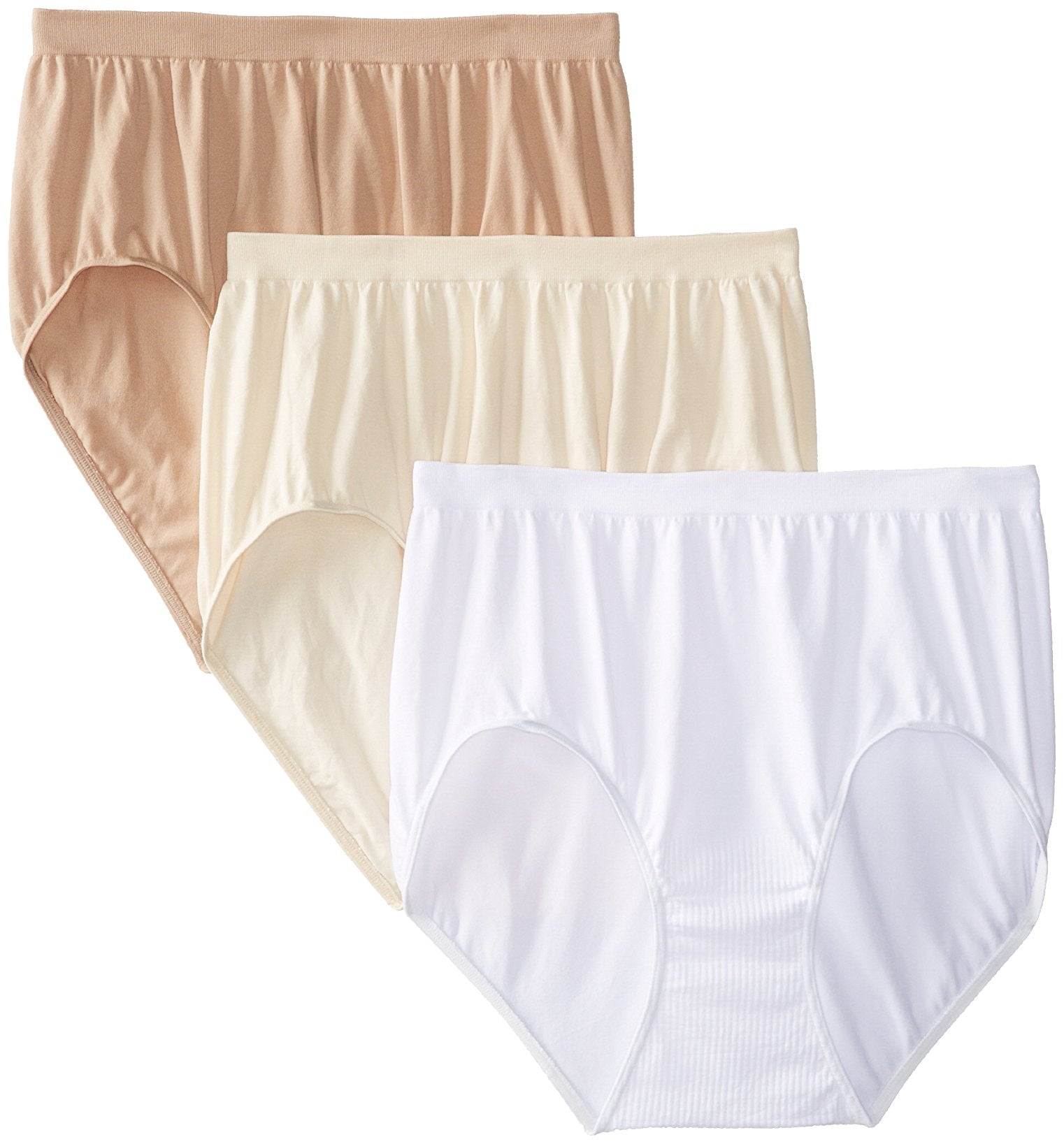 Dfak88 Bali Womens Comfort Revolution Microfiber Brief 3 Pack